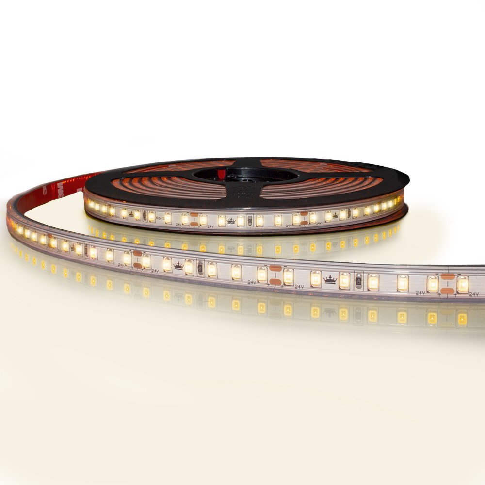10 meter led strip constant current warm wit waterdicht - 3000 Kelvin ...